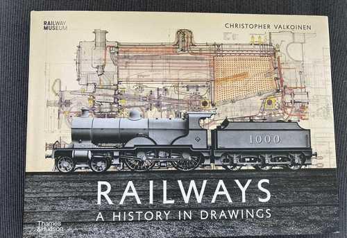 Valkoinen. Railways history in drawings