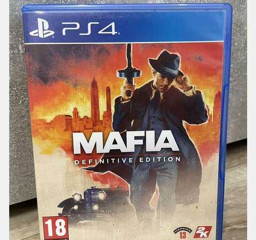 Диск Mafia definitive edition для ps4/ps5