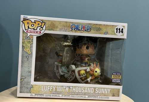 Funko POP Rides 114 Luffy with Thousand Sunny