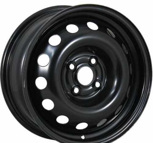 Диски Trebl X40021 P 6x15 4*98 ET35 DIA58.6 Black Штампованный