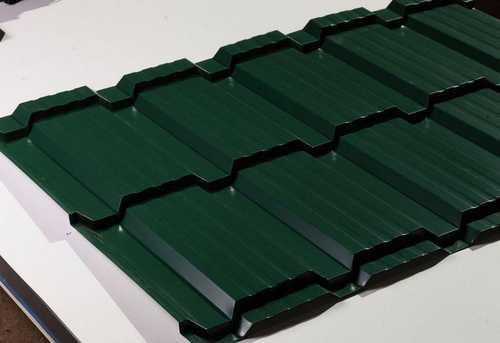 Металлочерепица Каскад для крыши RAL 6005 зеленый