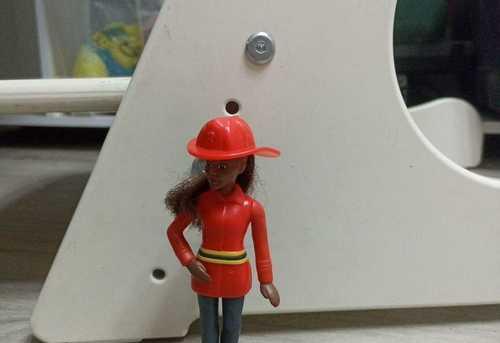 Кукла Барби пожарная