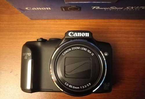Фотоаппарат Canon Power Shot SX170 is
