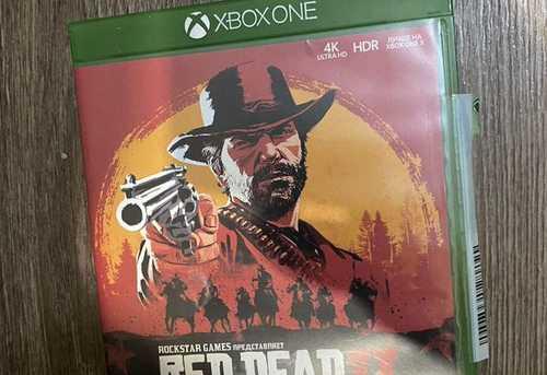 Red Dead Redemption 2 xbox one диск
