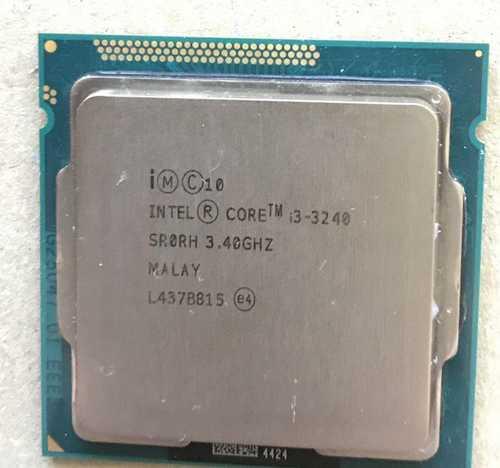 Процессор Intel Core i3-3240 Ivy Bridge LGA1155, 2