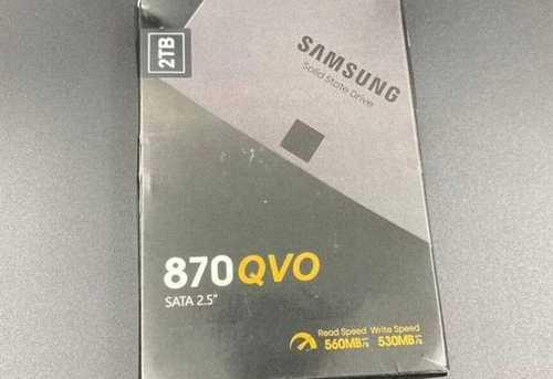 Samsung 2тб Внутренний SSD-диск 870 QVO 2T (Арт.17