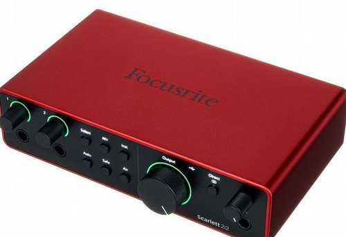 Focusrite Scarlett 2i2 4th Generation новая