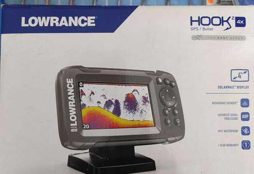 Эхолот lowrance hook 2 4x gps