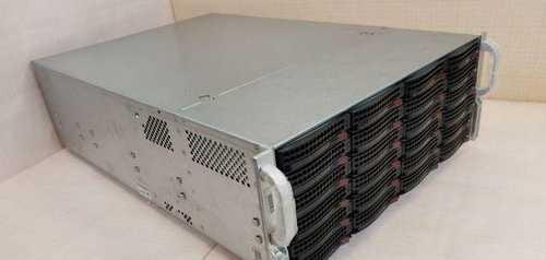 Корпус SuperMicro 4U 24xHDD sc846ba-R920B, б/у