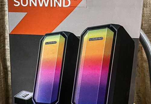 Колонки SunWind SW-SP300 (Новые)