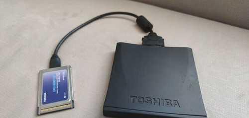 Pcmcia-dvd Toshiba. Внешний привод