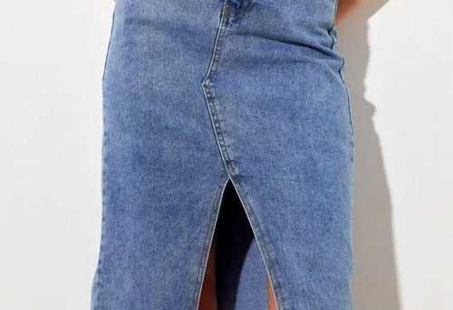 Юбка джинсовая размер 40