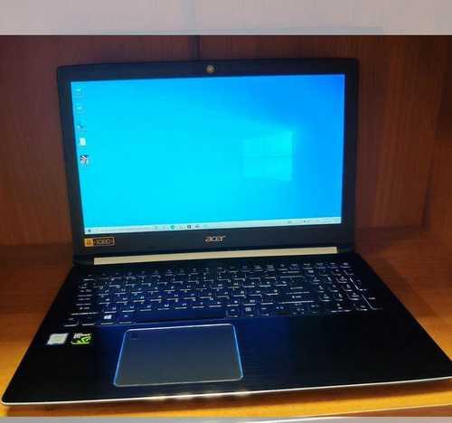 Acer Aspire A715-71g i5-7300h/16/512/GTX1050