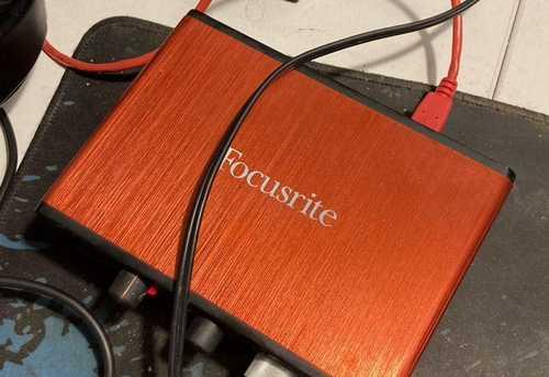 Аудиокарта Focusrite scarlett sili 2i2 2rd gen