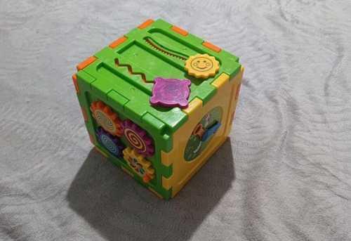 Развивающие игрушки сортеры кубик сортер