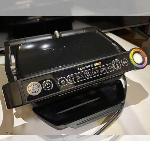 Гриль tefal optigrill gc712d34