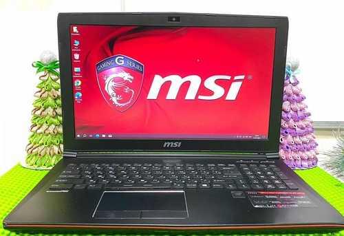 MSI GP62 Leopard Pro Core i5/8Gb/GTX 950M 2Gb