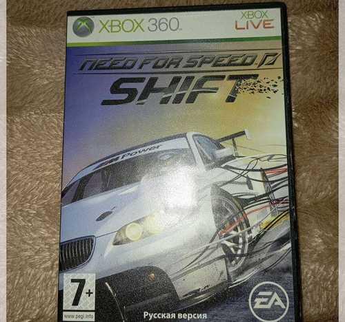 Диск на Xbox 360 - NFS shift