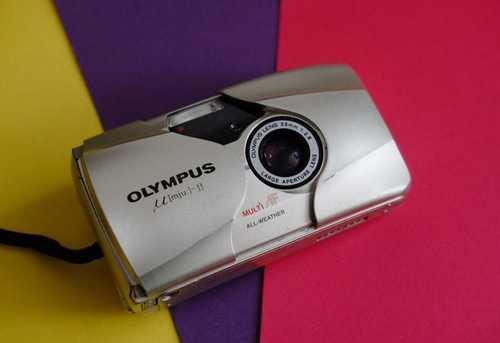 Плёночный Olympus mju ii