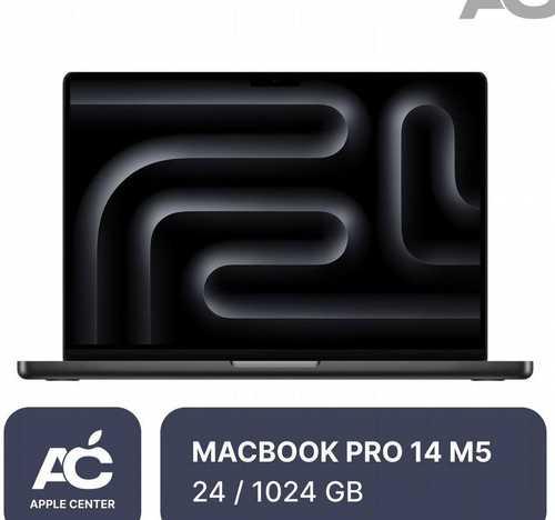 MacBook Pro 14 M5 24/1024GB Новый