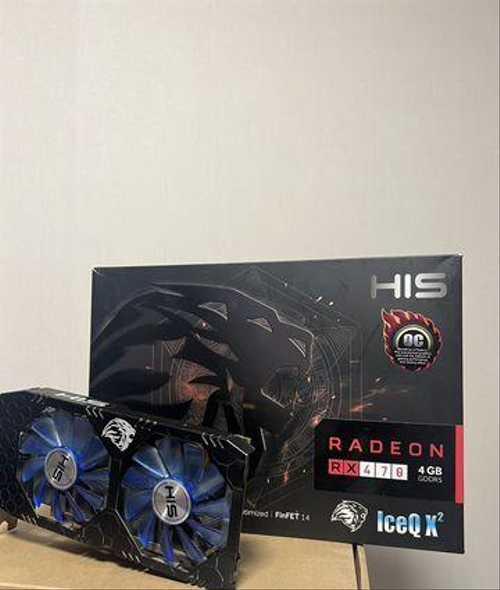 Видеокарта Rx 470 4 Gb