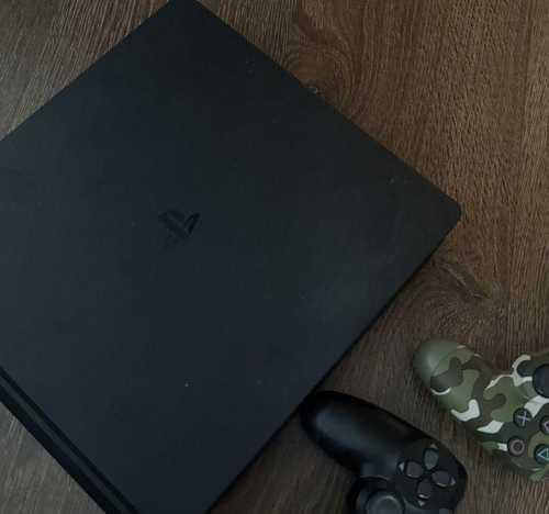 Sony playstation 4 slim 1tb   2 геймпада