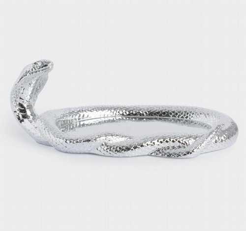 Блюдо декоративное Cobra Silver KuchenLand