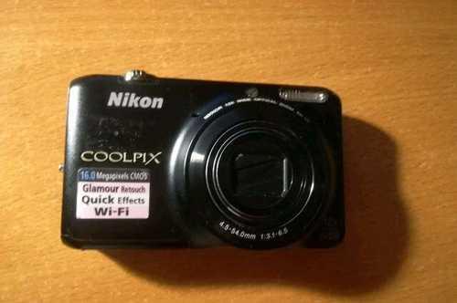 Фотоаппарат nikon coolplix s6500