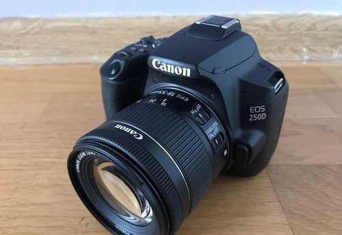 Canon 250d kit 18-55mm STM (пробег 3т)