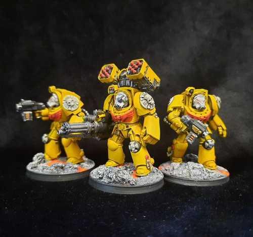 Warhammer 40k Spacemarine Terminators (new3d)