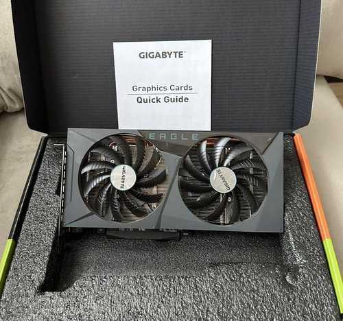 Видеокарта gigabyte geforce rtx eagle oc 3060Ti 8G