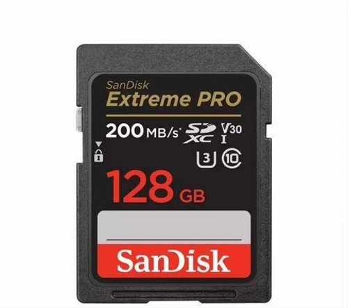 128Gb SanDisk Extreme Pro sdxc UHS-I U3 V30 200/90