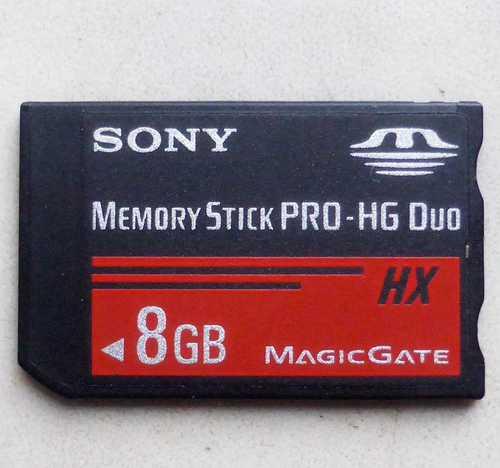 Sony Memory Stick pro-HG duo 8 Gb.Оригинал