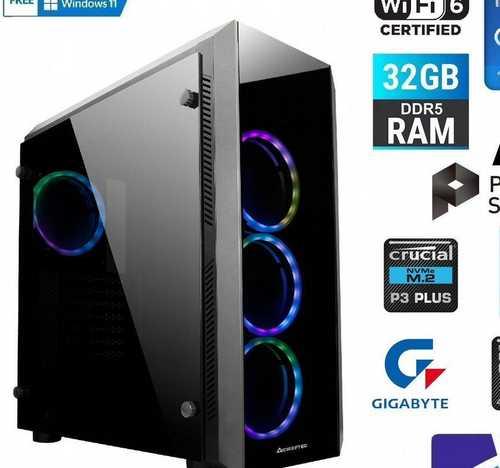 I7-13700F/32 GB DDR5/RTX 4070 Super 12Gb/SSD 1Tb