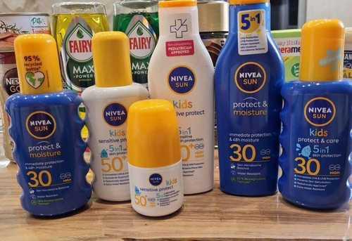 Nivea Sun крем солнцезащитный 5in1 из Финляндии