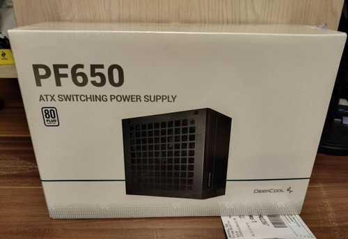 Новый DeepCool PF650, чек, гарантия