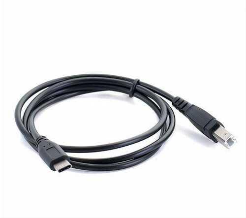 Кабель USB Type-C-USB Type-B 1м. (черный)