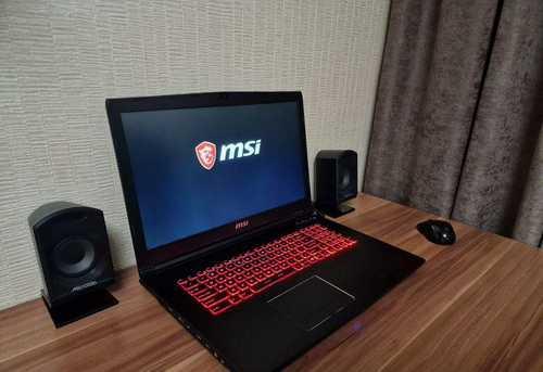 Игровой MSI GE72VR Apache i7-7700HQ GTX1060