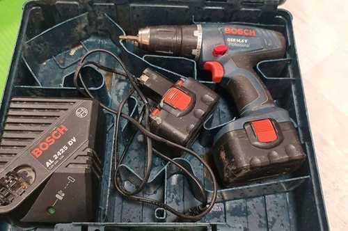 Дрель шуруповерт bosch gsr 14.4v