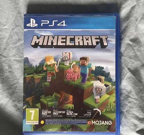 Minecraft ps4 диск