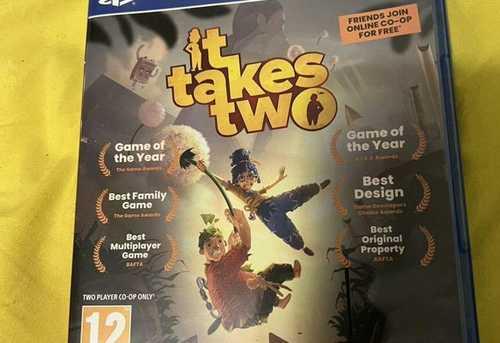 Игры для ps4 IT takes two 2 диск