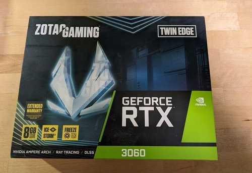 Видеокарта zotac GeForce RTX 3060 Twin Edge 8 гб