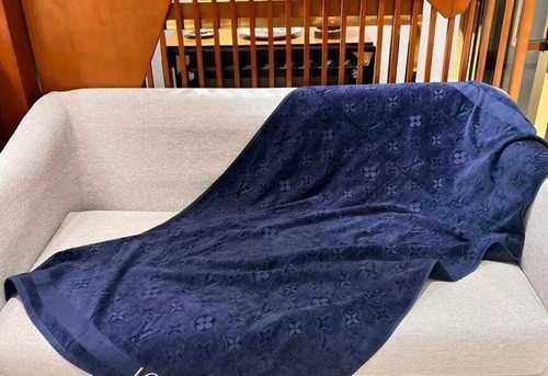 Louis vuitton полотенце махровое синее Луи Витон