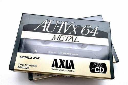 Аудиокассета axia (fuji) AU-IVx 64 metal