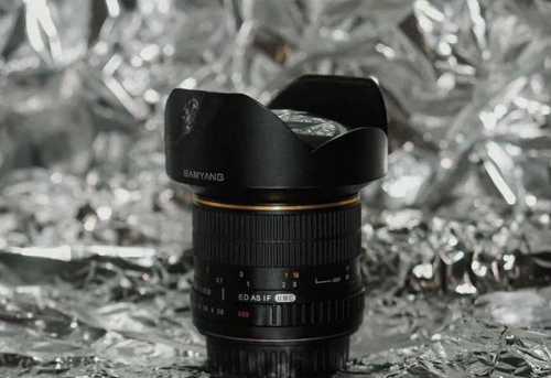 Объектив Canon Sigma 14 mm f/2.8