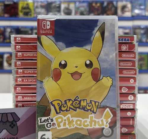 Pokemon Lets Go Pikachu nintendo switch