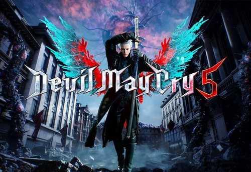 Devil May Cry 5 Deluxe + Vergil на PS4 PS5