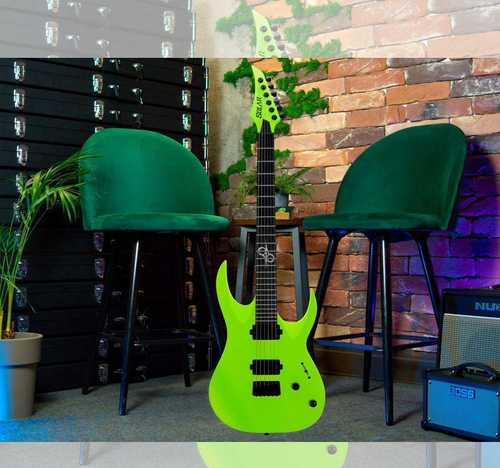 Solar Guitars A2.6 LN Lemon Neon Matte