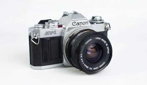 Canon AV-1 + Canon FD 28mm f2.8 S.C
