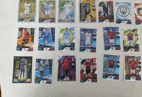 Карточки match attax